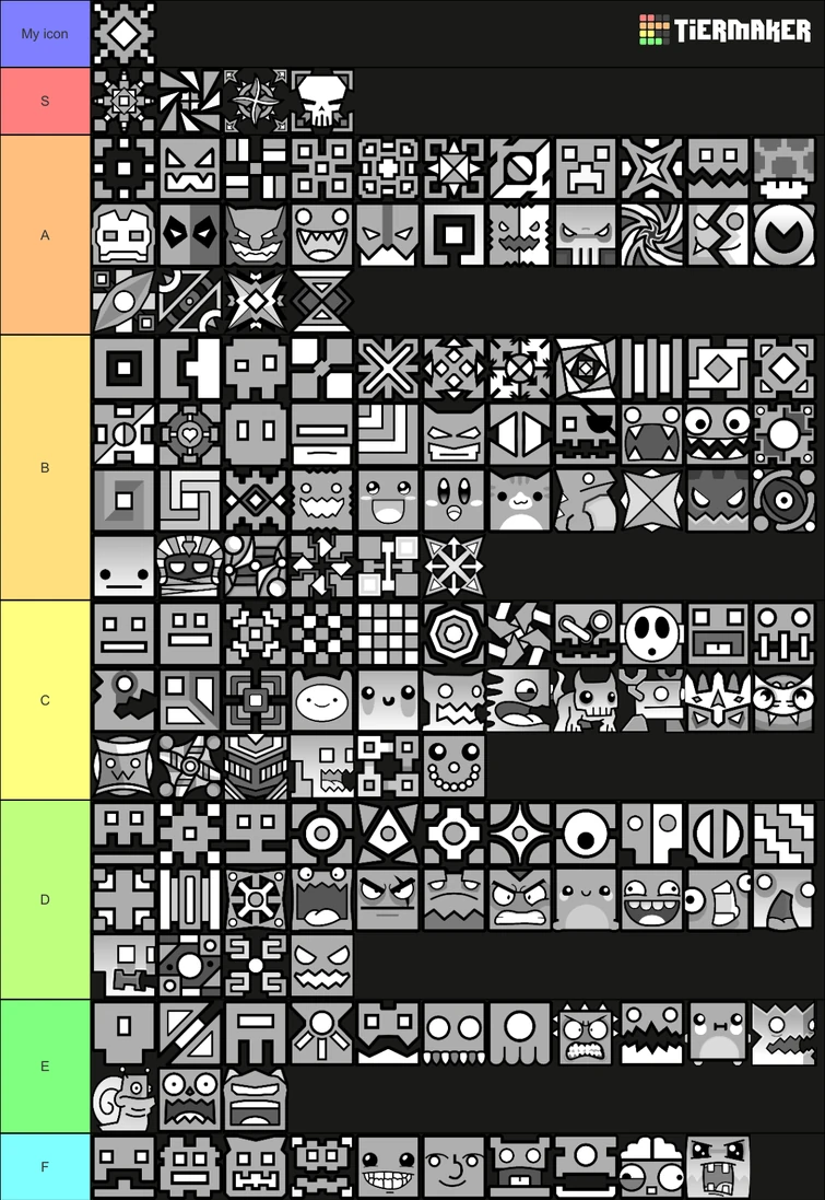 Gd icon tier list (because I’m so original) | Fandom