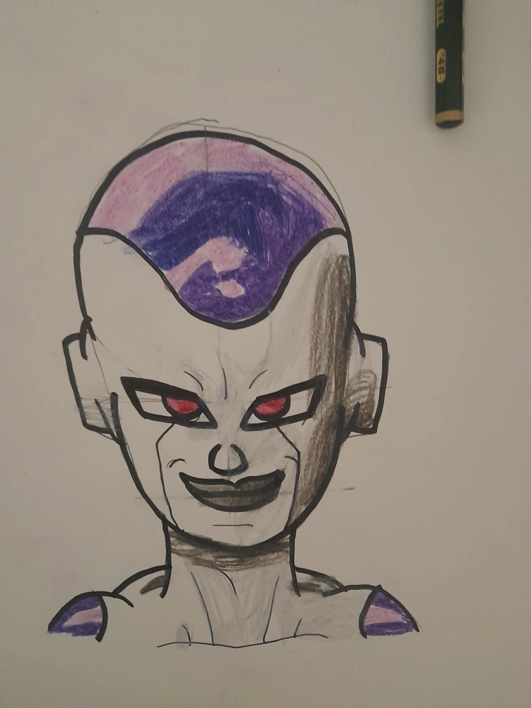 Drawing Frieza in 3 simple steps | Fandom
