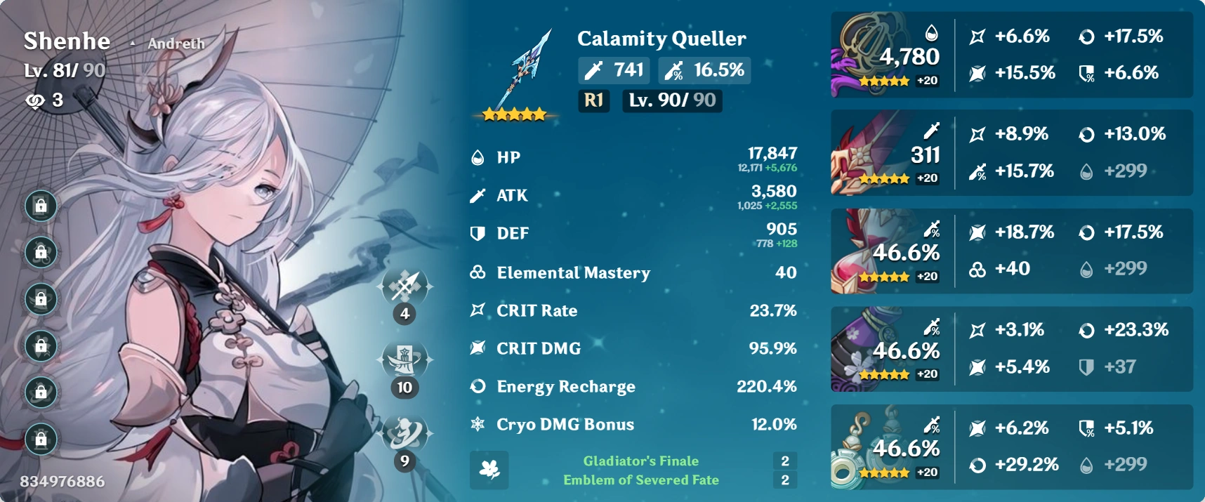 rate my shenhe build pls? | Fandom