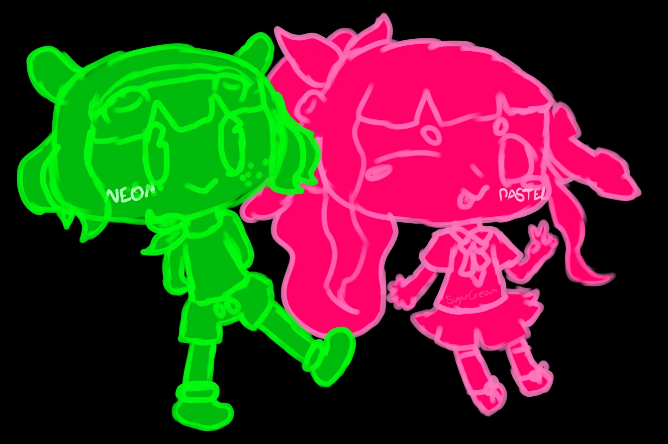 Octoprism Neon vs Pastel Fanart | Fandom