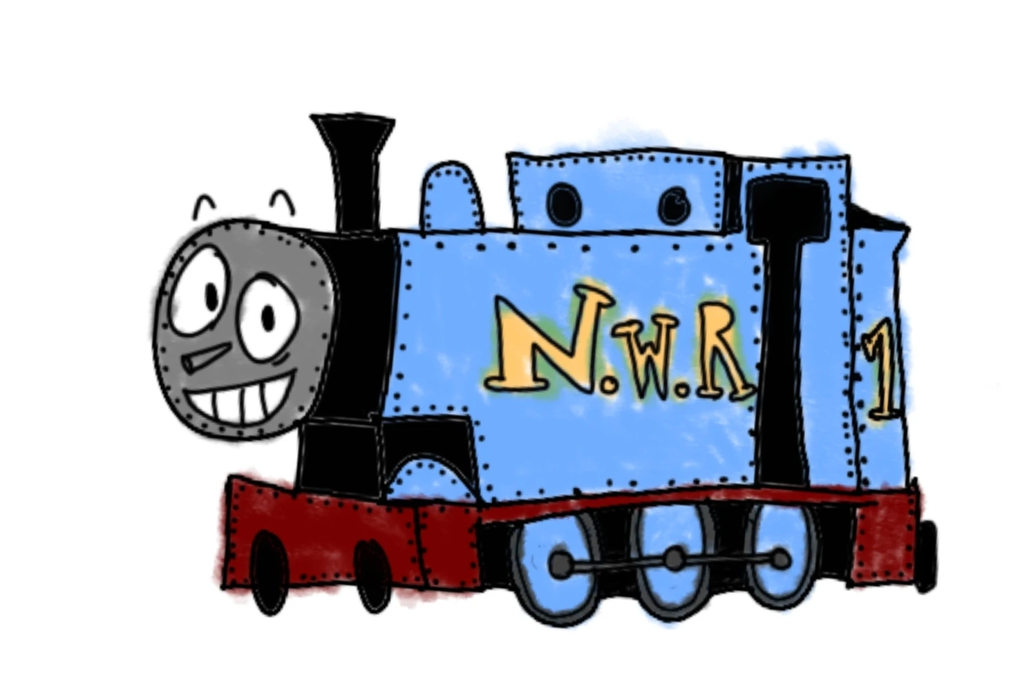 This Goofy Thomas drawin I did | Fandom