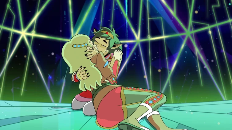 Edited Catradora Kiss scene | Fandom