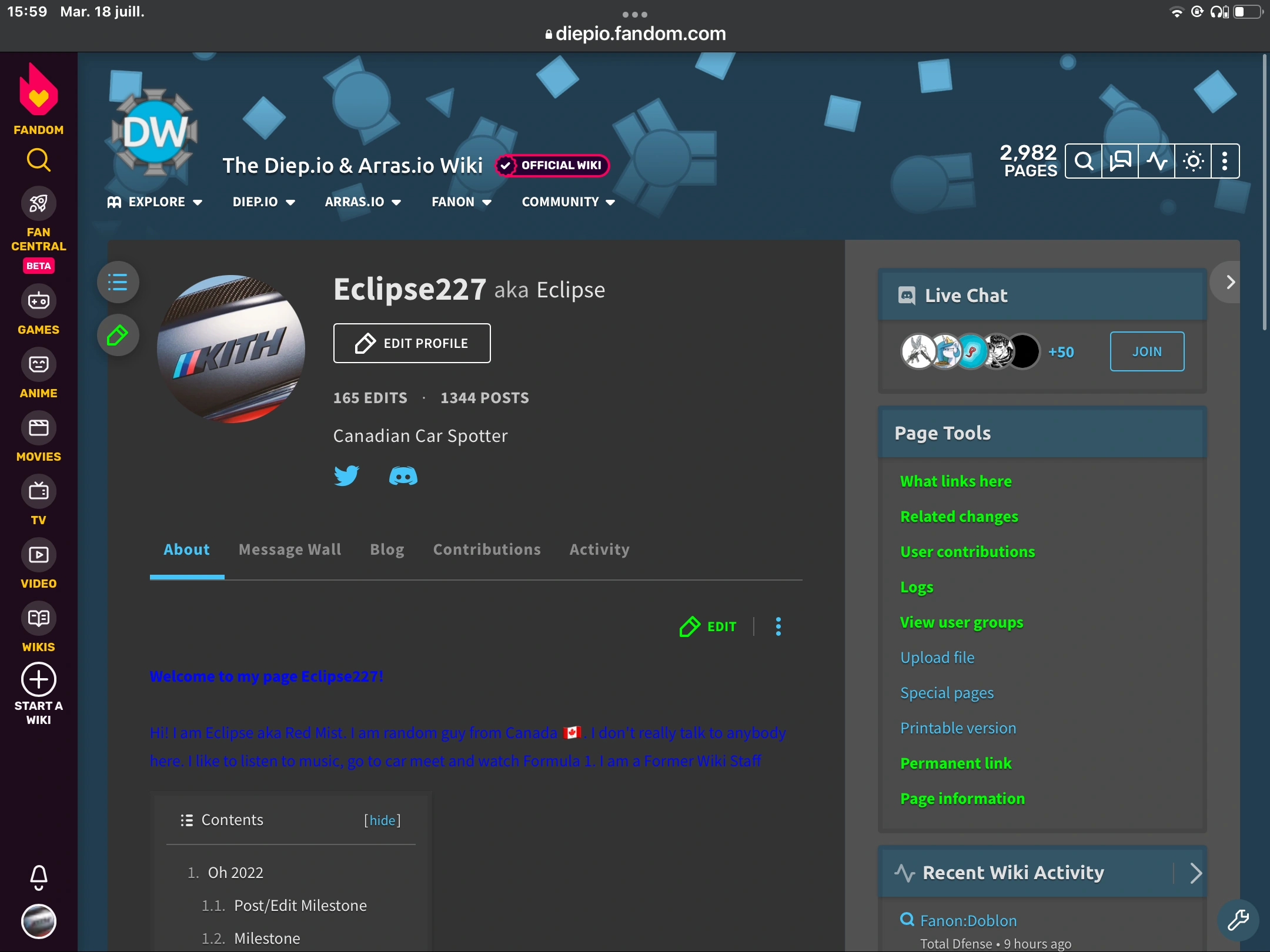 Does anyone know why my profile is still in green? | Fandom