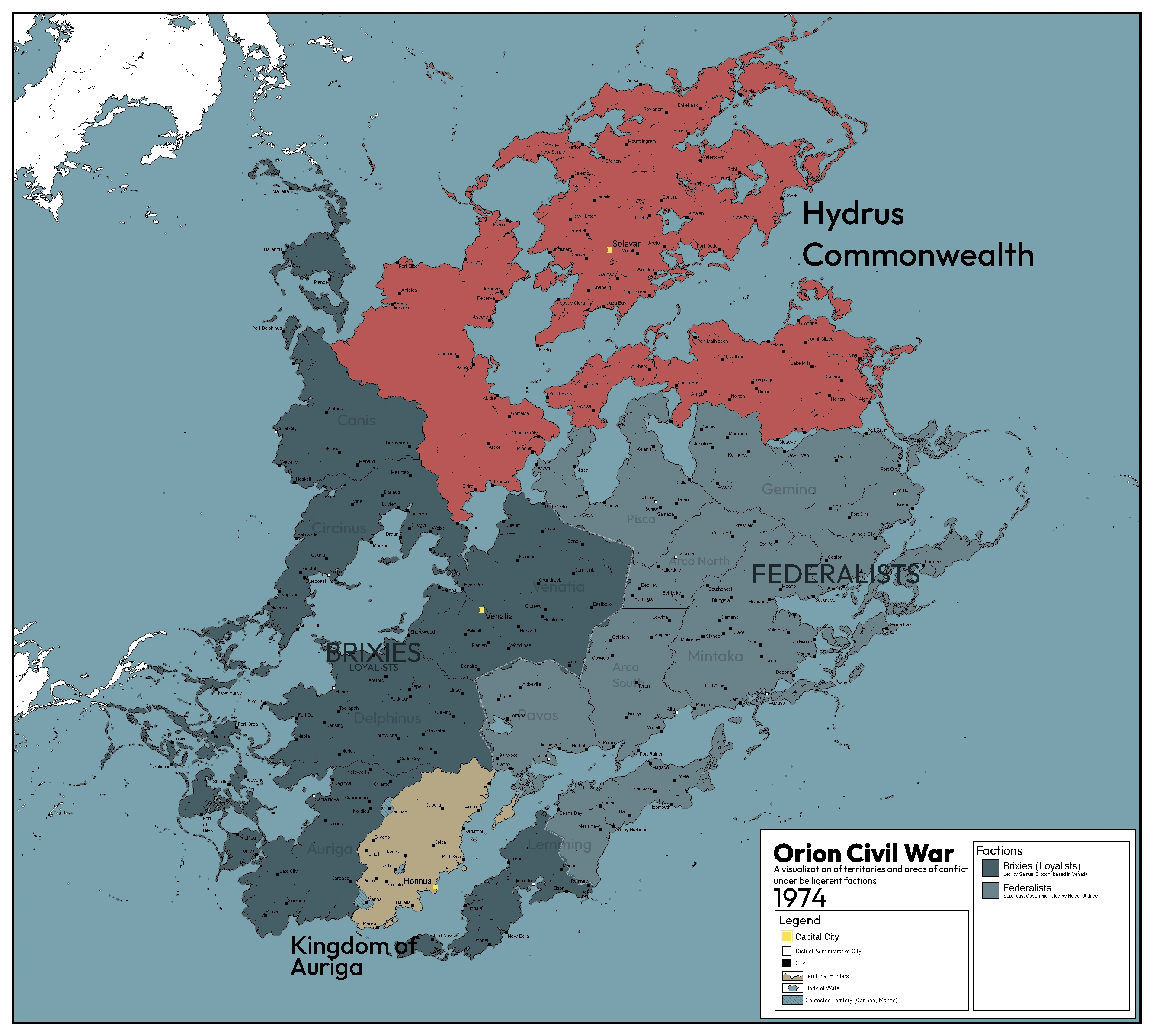ORION CIVIL WAR: SUMMARY | Fandom