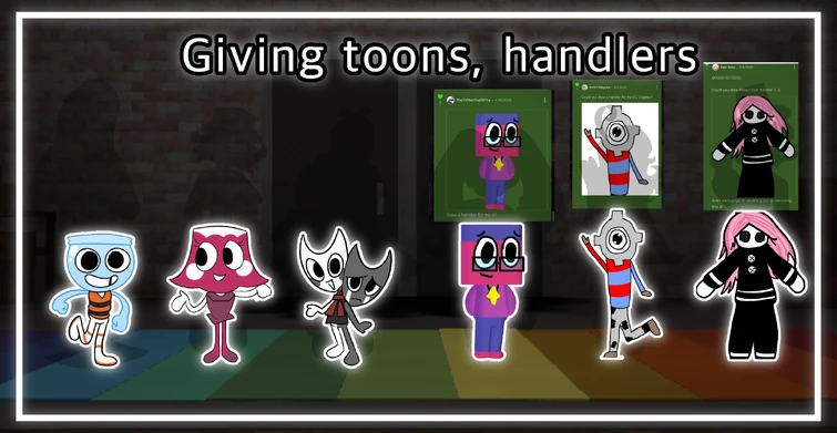 Giving toons, their handlers | Fandom