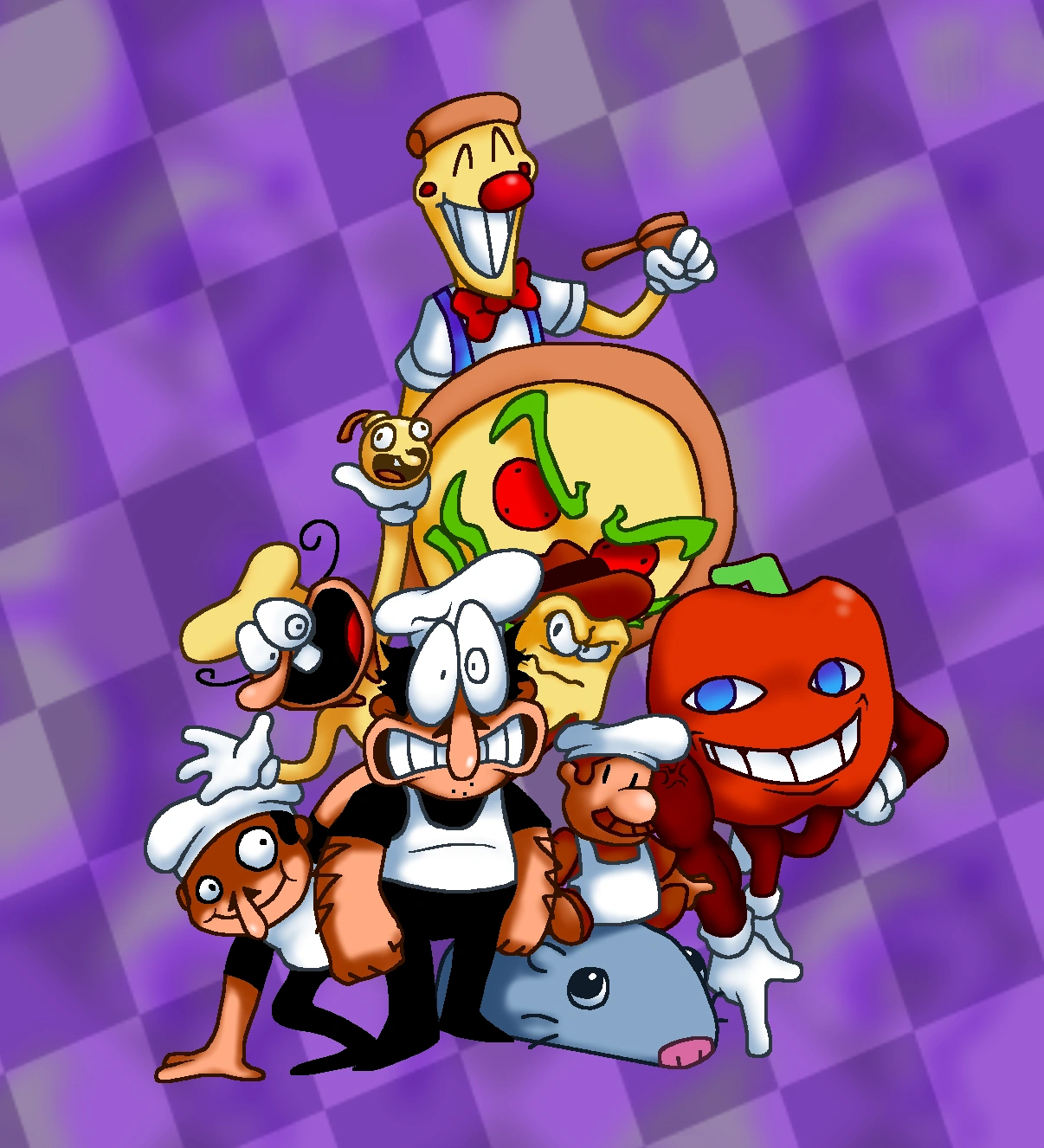 Finally made an actual Pizza Tower drawing | Fandom