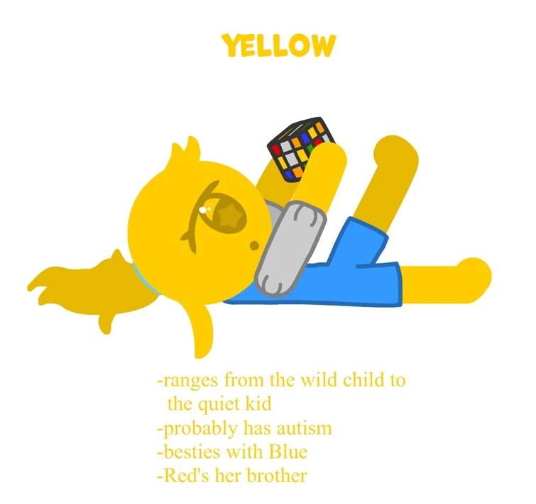 Yellow from my Toddler AU | Fandom