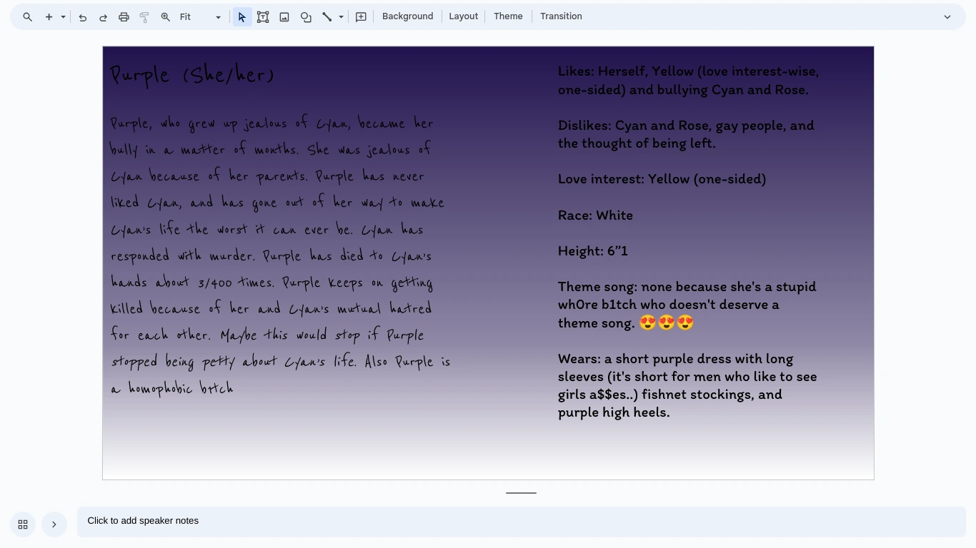 snippet of oc things that i am working on. | Fandom