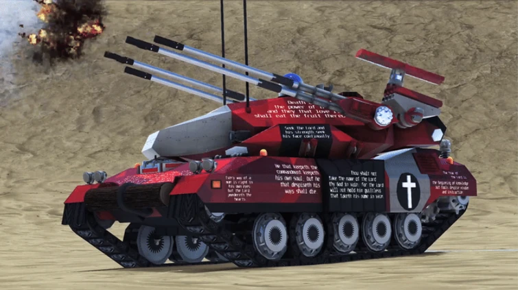 Red iron cross if it was cool and from the future. | Fandom