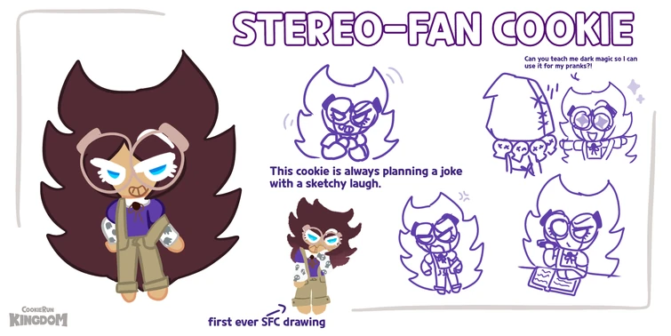 Stereo-Fan Cookie Concept Art | Fandom