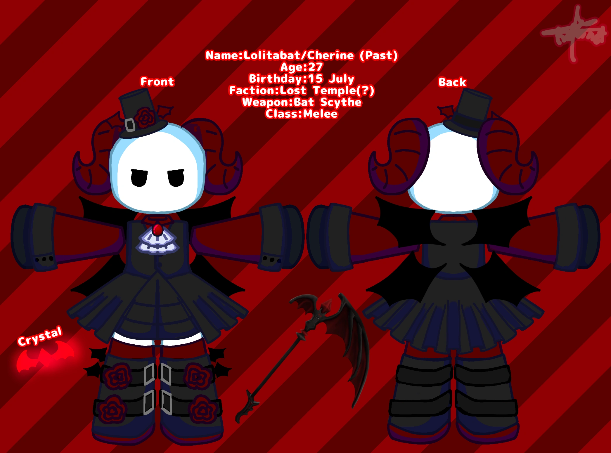 Lolitabat/Bat Scythe redesign | Fandom