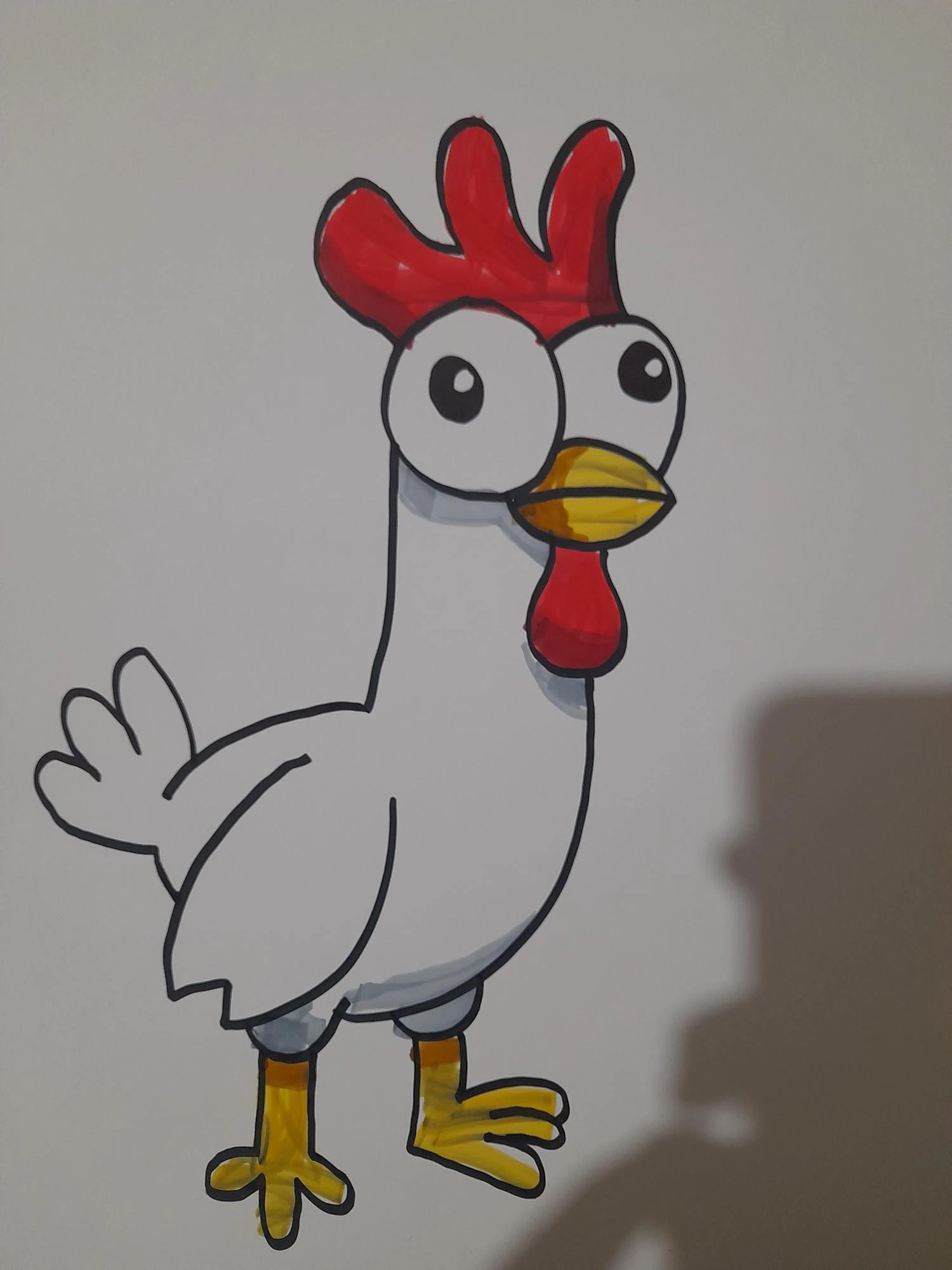 My drawing of the chicken | Fandom
