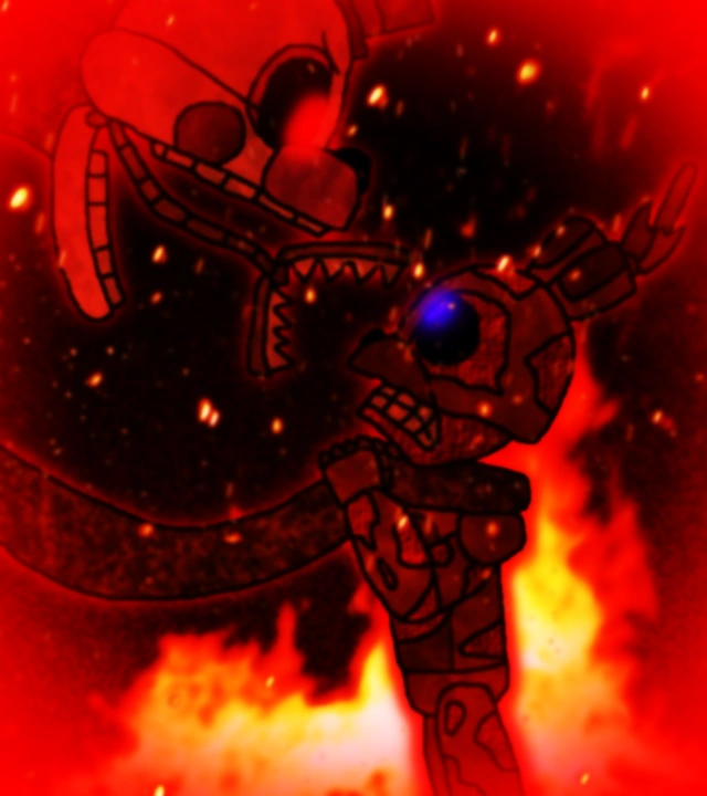 The Blob attacking Burntrap | Fandom