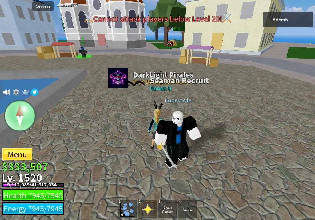 rainbow haki and shadow sovereign title unlocked in 20 levels lol | Fandom