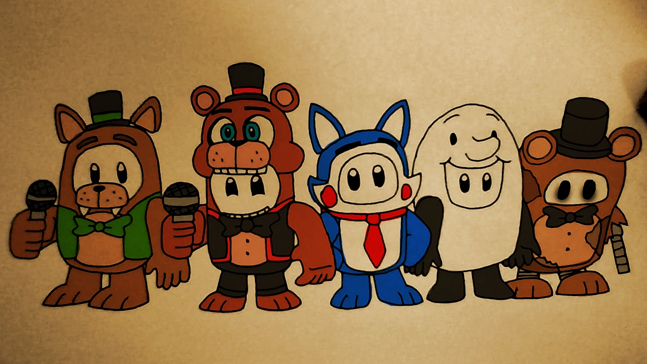 Fazbear Fanverse Characters as Fall Guys | Fandom