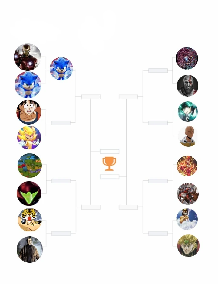 the first round of the tournament was won by SONIC | Fandom