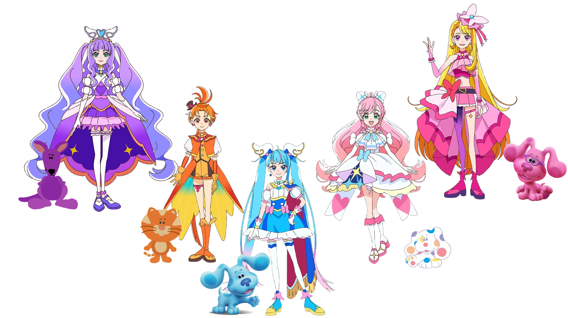 Hirogaru Sky Pretty Cure + Blue's Clues crossover | Fandom