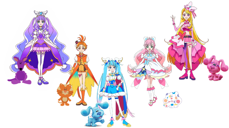 Hirogaru Sky Pretty Cure + Blue's Clues crossover | Fandom