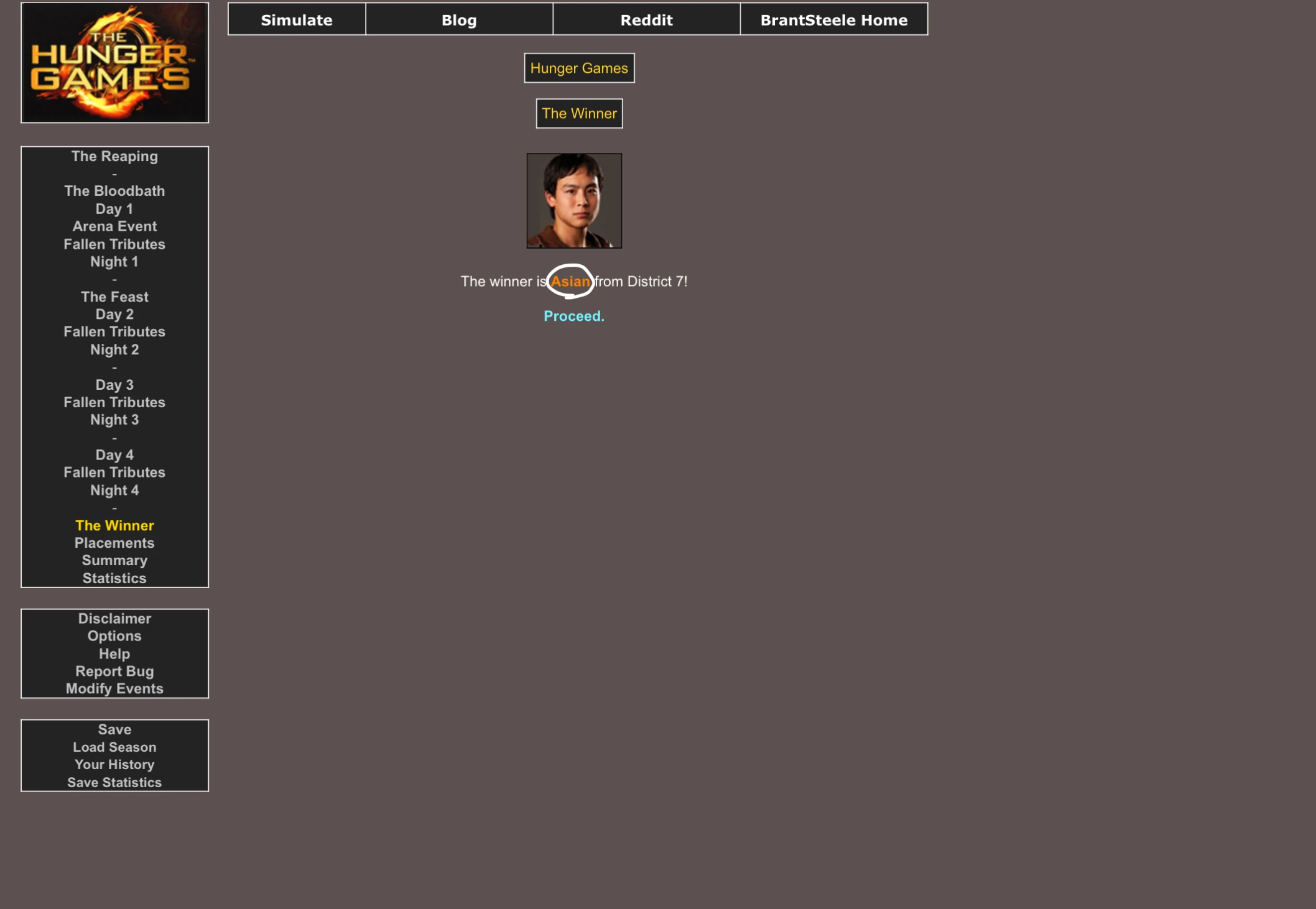 I ran a hunger games simulator.. (i renamed the characters) | Fandom
