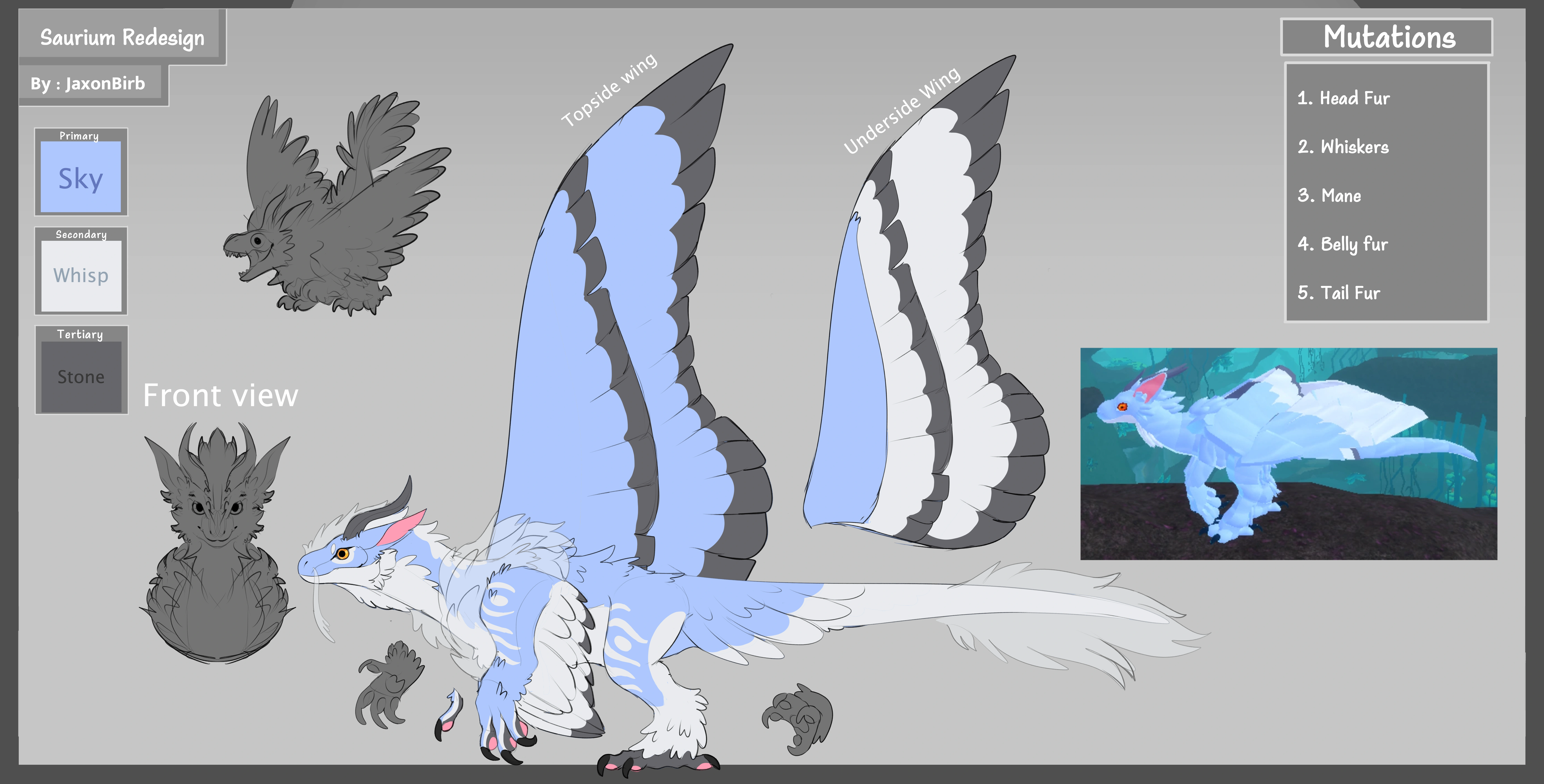 saurium redesign | Fandom