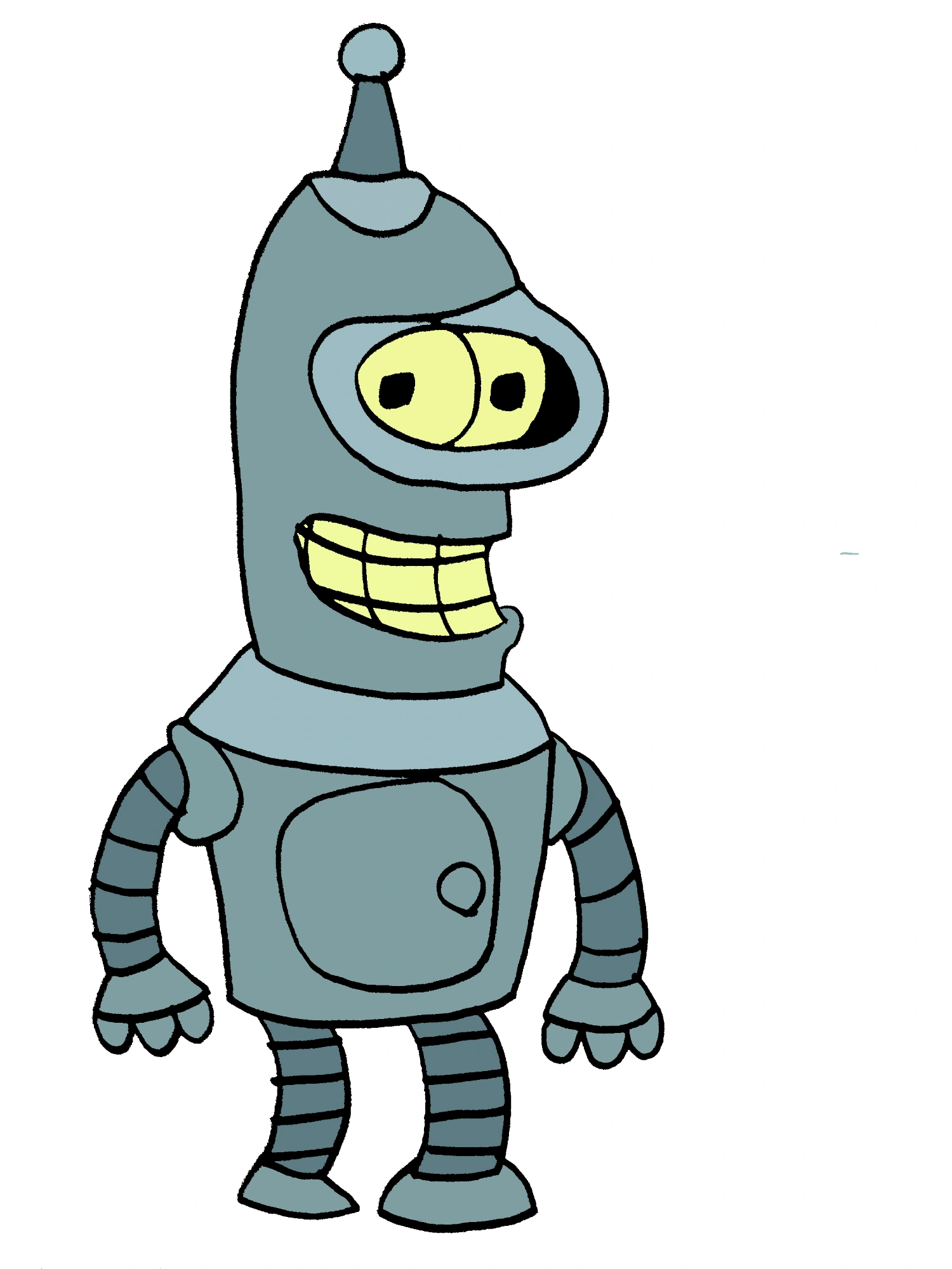 My drawing of Bender | Fandom