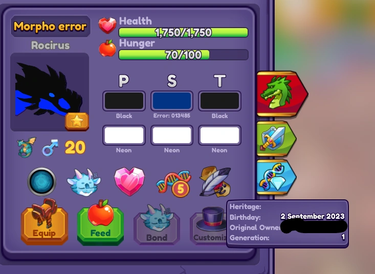 Isn't this too young for an error dragon? | Fandom