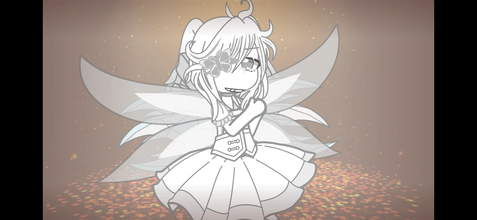 Entomologists moth in gacha with link so I can scare you(its clean but ...