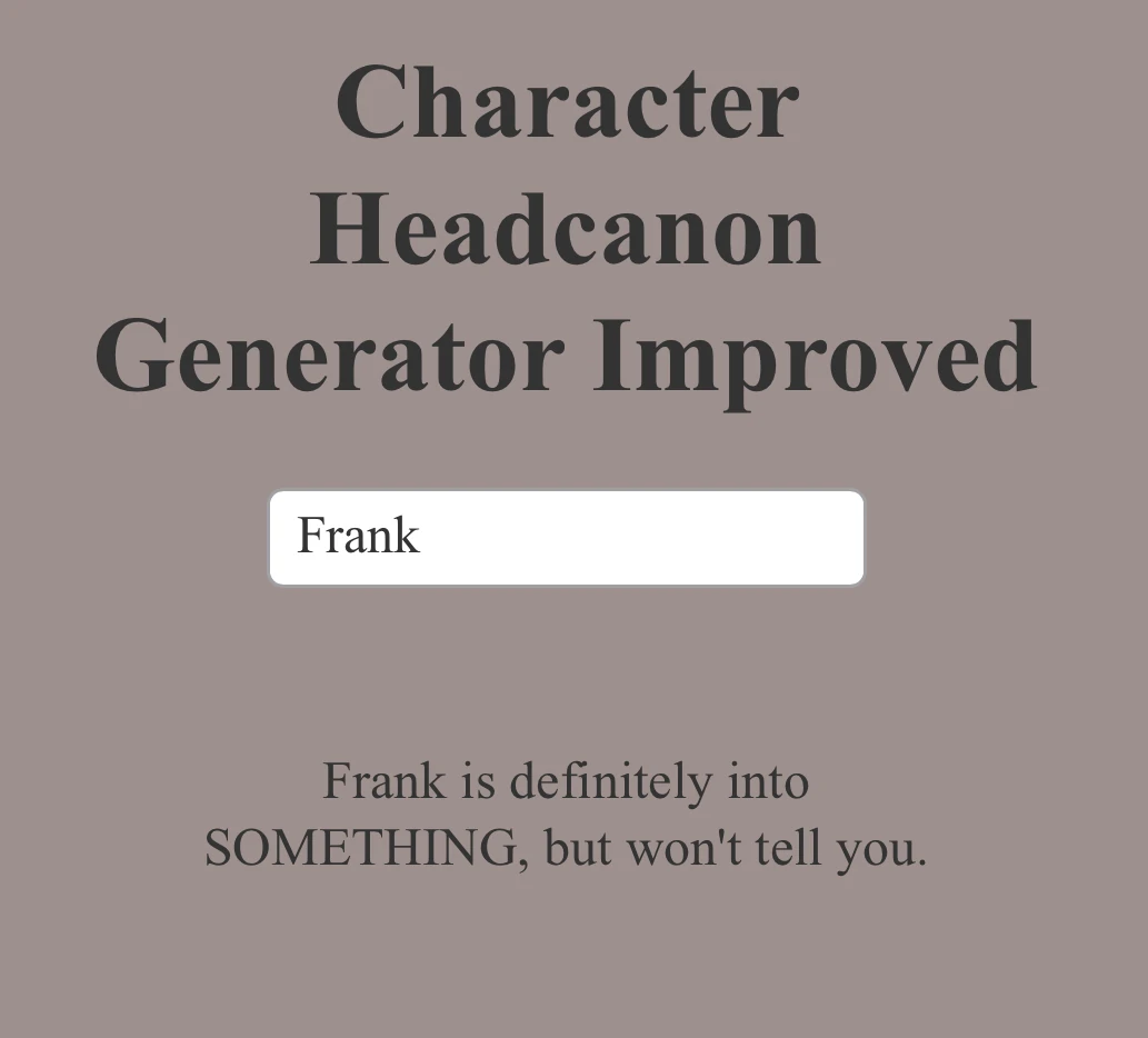 Using the miis in a random headcanon generator (Part 2) | Fandom