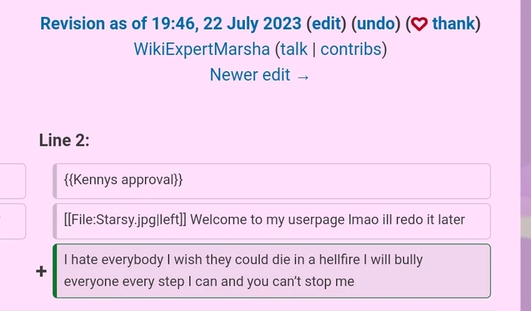 marsha true words | Fandom