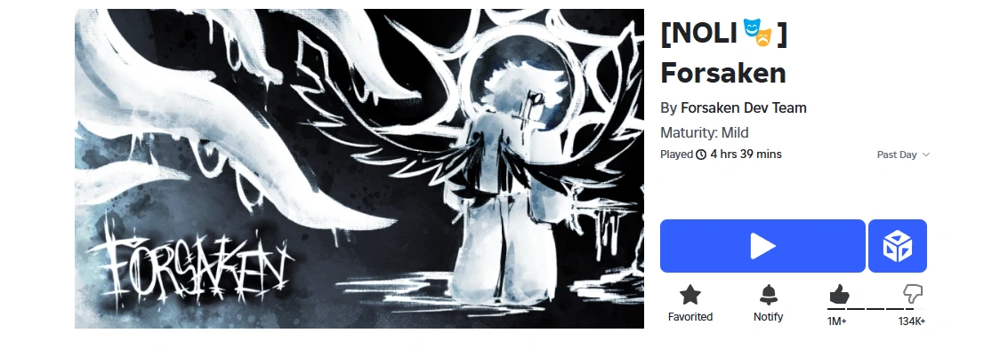 celebrating 1 million likes on forsaken! | Fandom