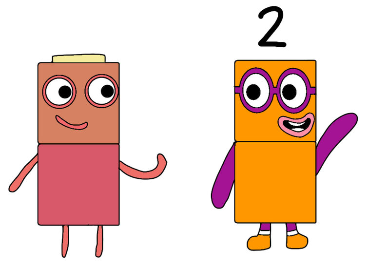 Numberblock Two meets Numbercube Two | Fandom