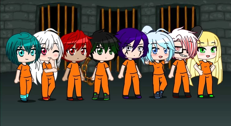 Gacha creators in prisoner outfits | Fandom