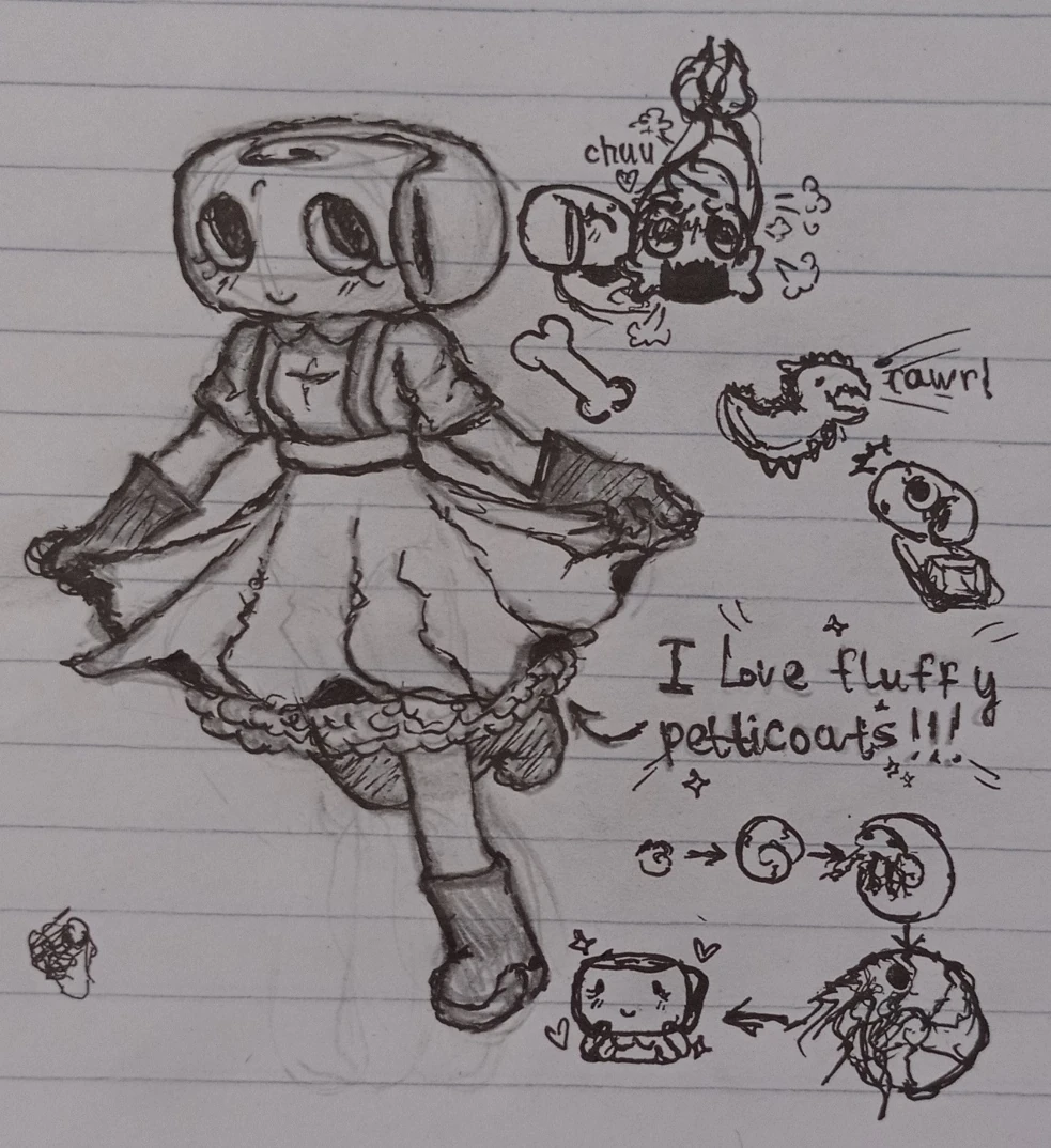Shelly drawing + extra doodles! | Fandom
