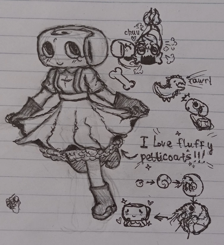 Shelly drawing + extra doodles! | Fandom