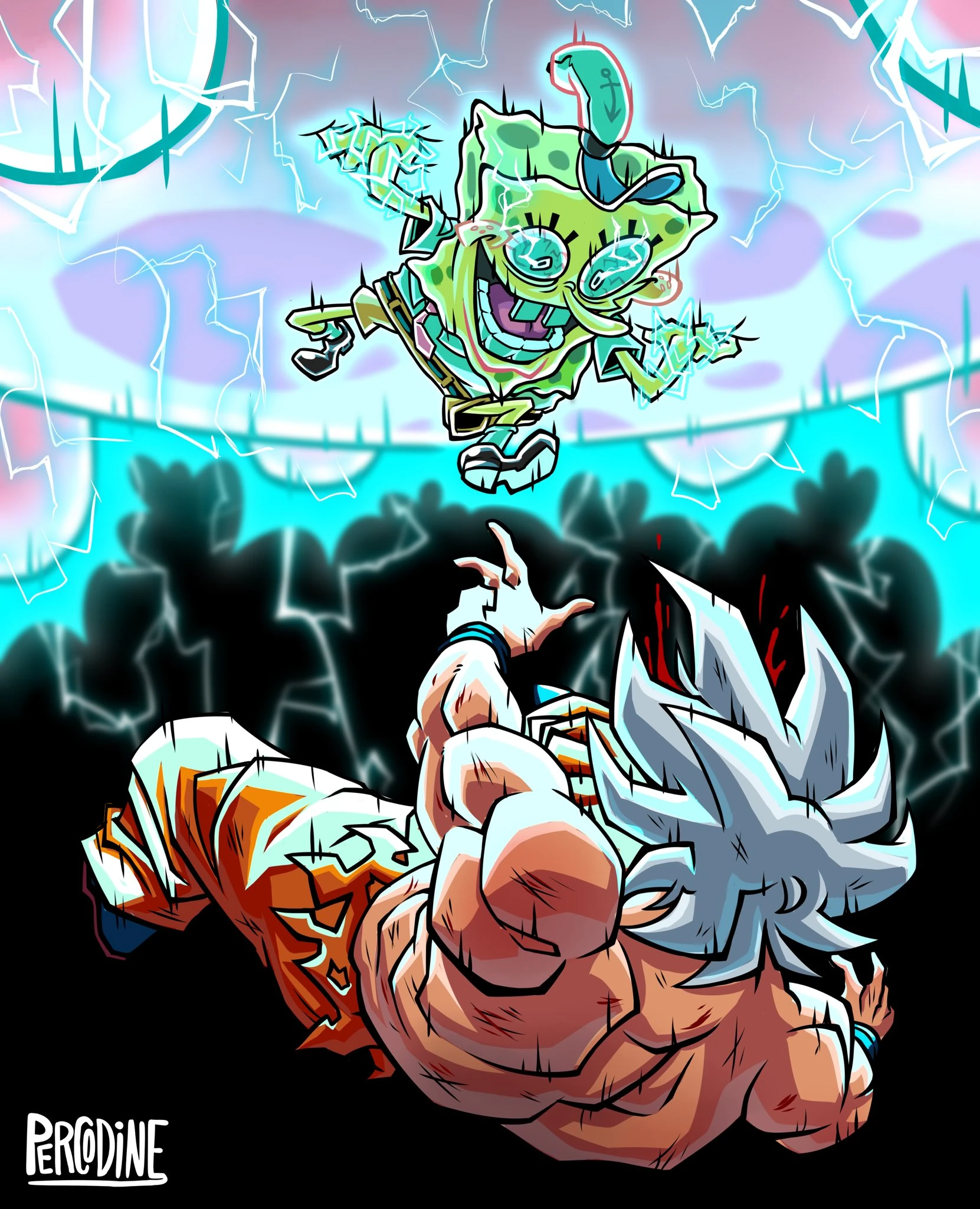 Goku vs Spongebob In a nutshell: | Fandom