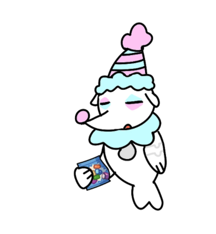 "To make a long friggin story short, i put a whole bag of jelly beans ...