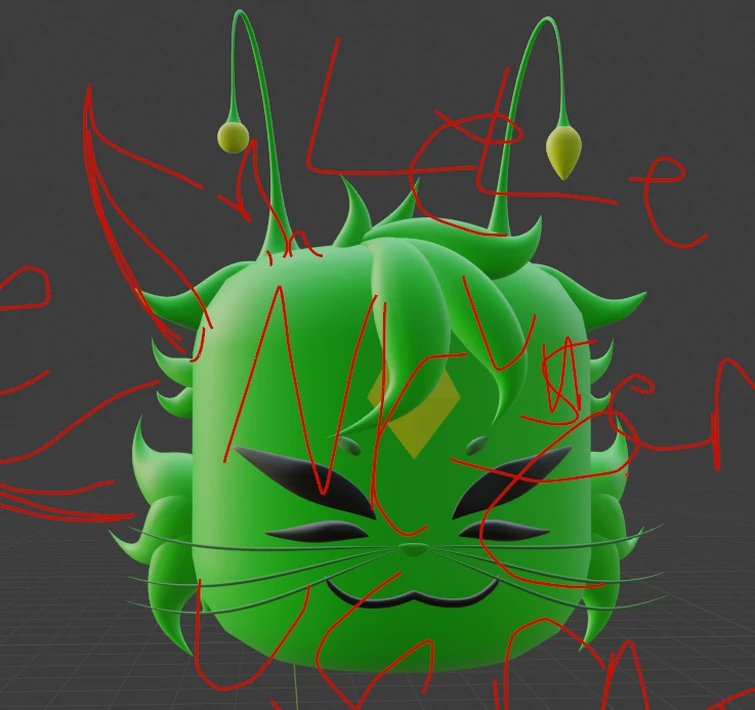 Gnarpy's fanmade redesign model | Fandom