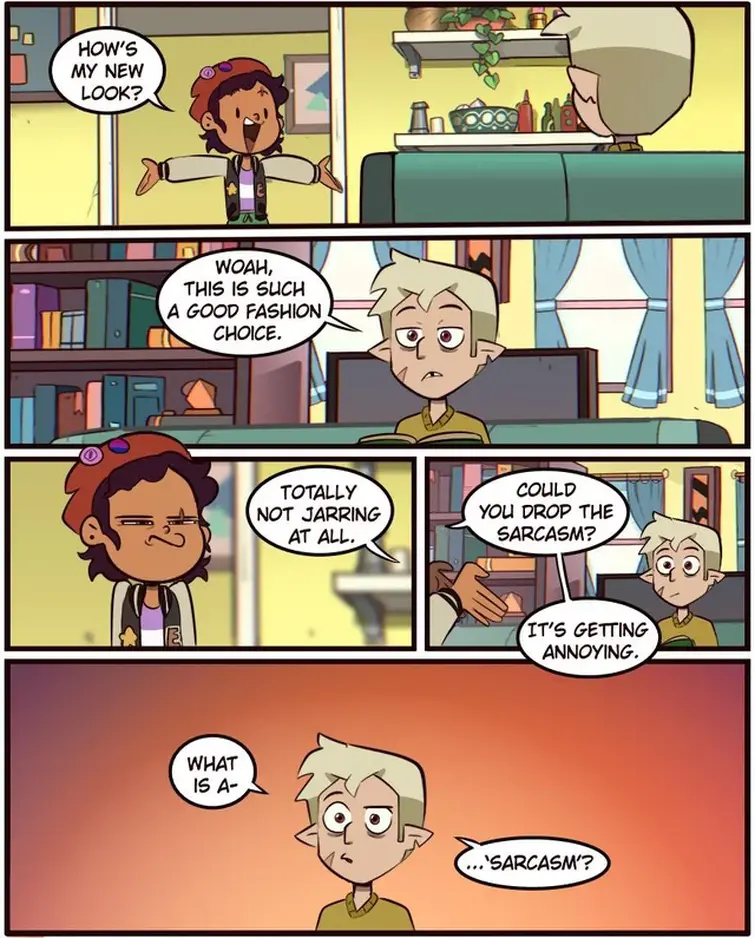 [Moringmark] Sarcasm | Fandom