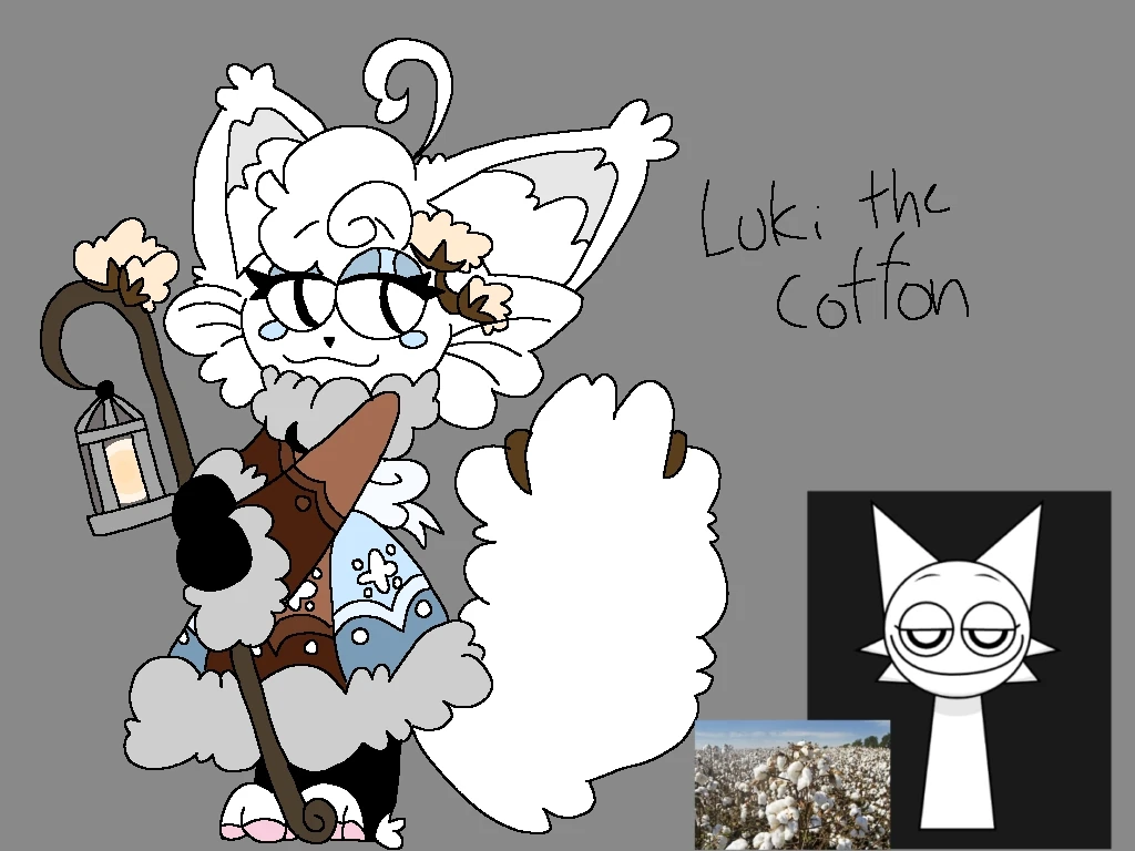 Made this new silly oc ( And I also made this oc base on Grey and Wenda ...