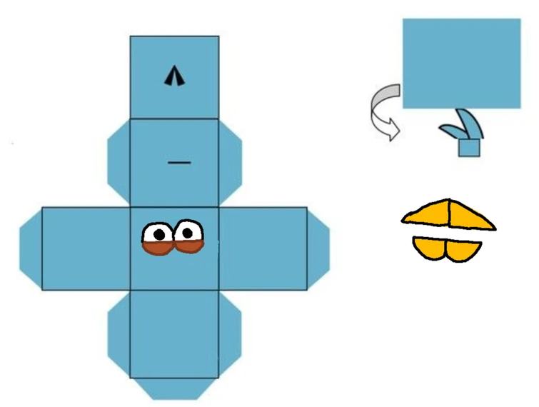 The Blues in papercraft by me | Fandom