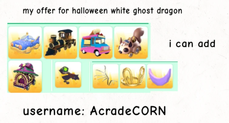 lf halloween white ghost dragon | Fandom