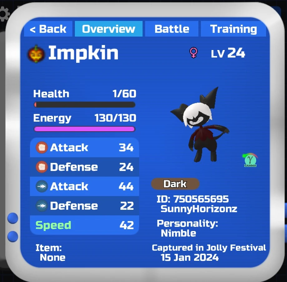 Well 52 impkin encounters in, i get this | Fandom