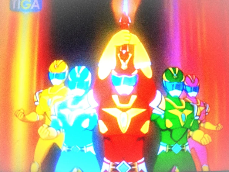 Chainsaw Man & Power Look At Ryuji Five Shen Shou Jin Gang Mmpr ...