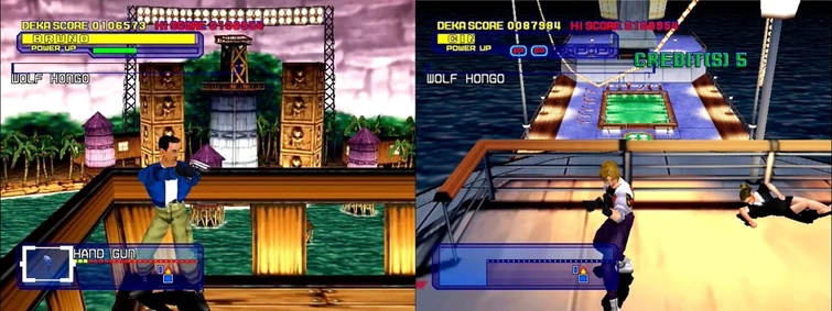 Dynamite Cop - Sega Dreamcast - Intro & Arcade Playthrough Missions 1,2 ...