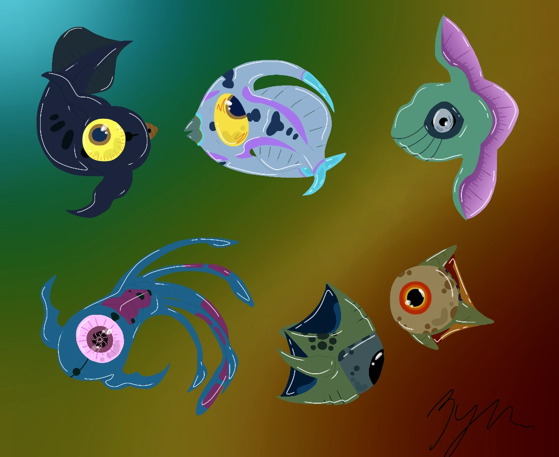 I drew the Alpha Peeper line | Fandom