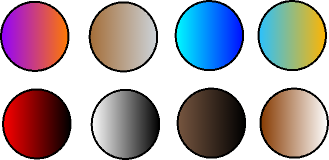 my npc gradients so far | Fandom