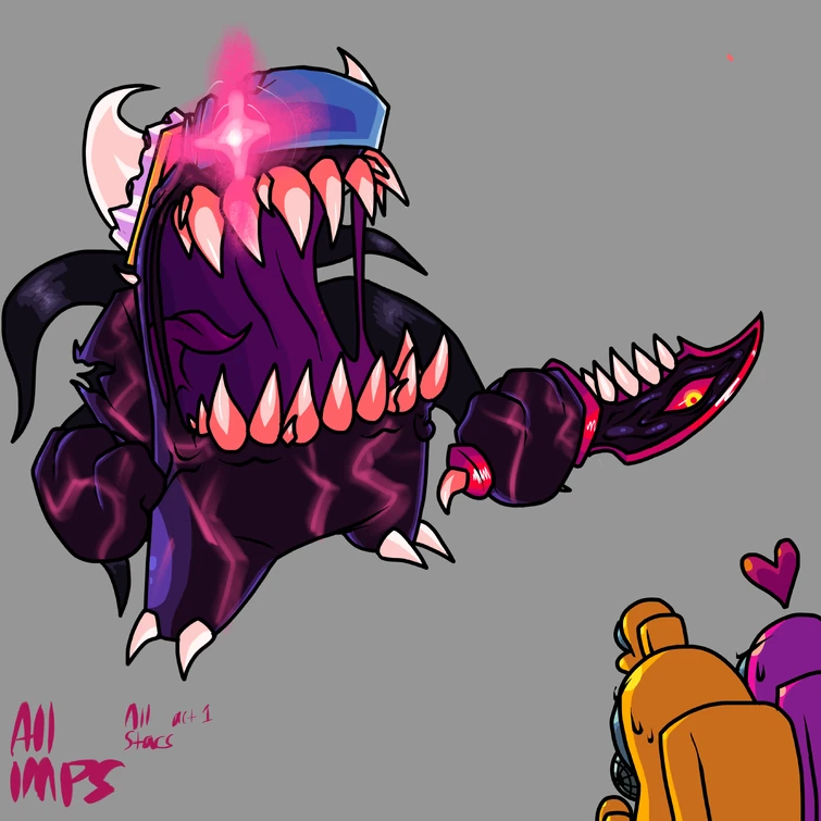 All stars act 1 from mario’s madness fnf but fnf impostor vs from among ...