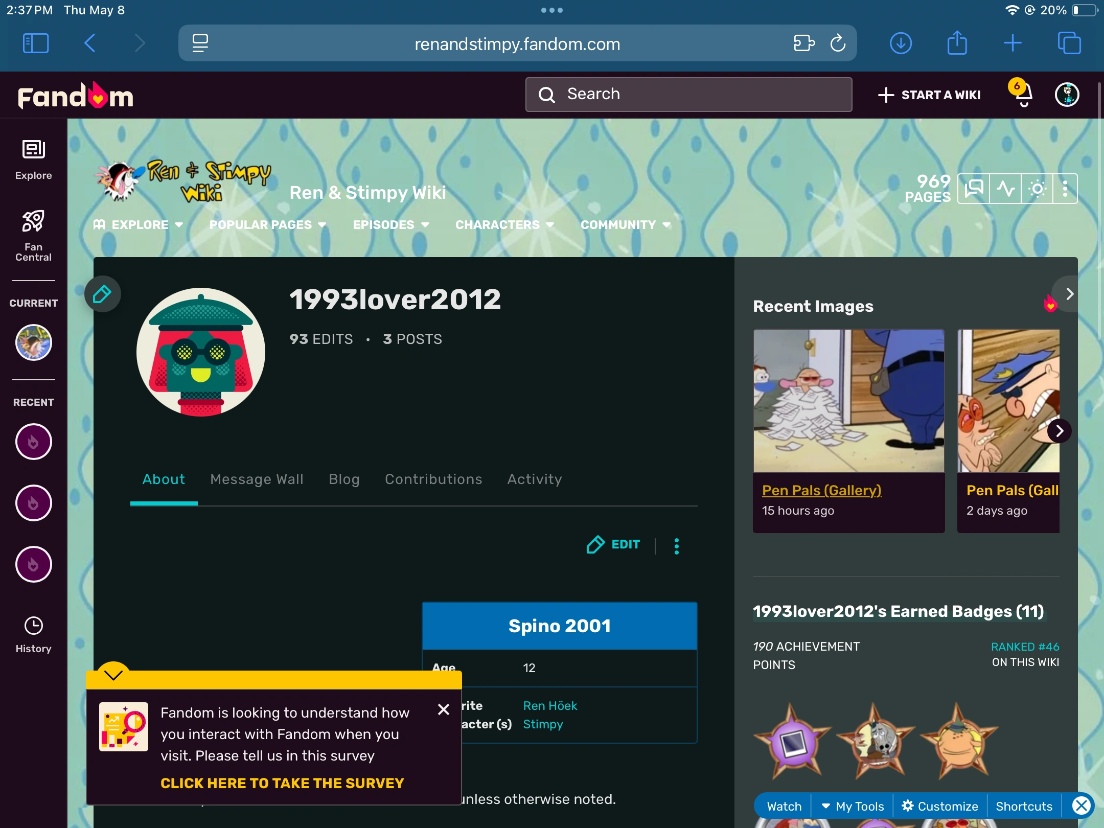 We got an underage user on this wiki chat | Fandom