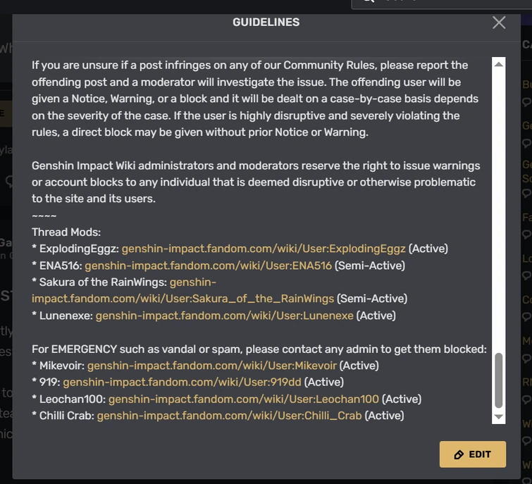 Hello! I'm Chilli Crab and I'm an admin now | Fandom