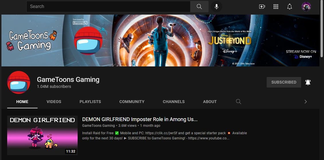 New Channel Art on GameToons Gaming | Fandom